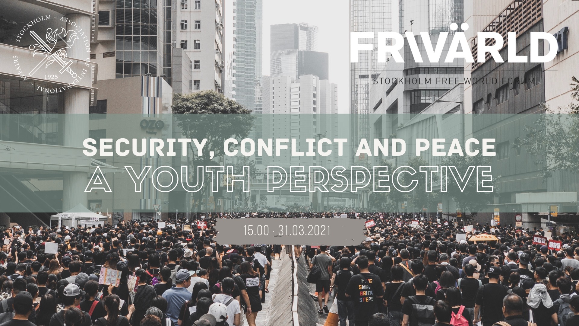 Panel Discussion: Security, Conflict and Peace – A Youth Perspective ...